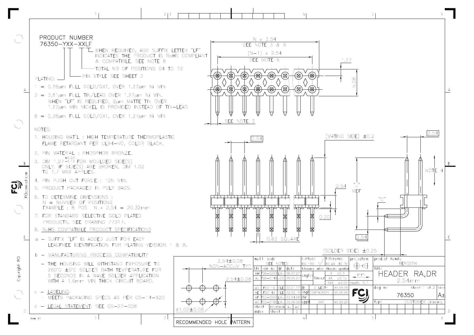 76350-303-20 datasheet, PDF - EEWORLD Datasheet