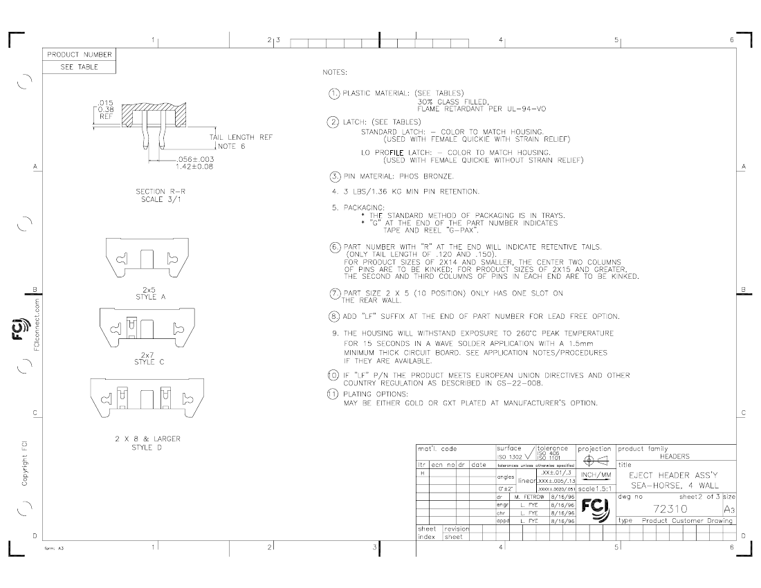 72330-A302 datasheet, PDF - EEWORLD Datasheet