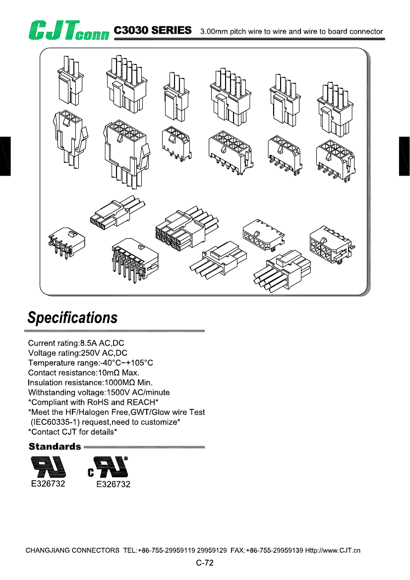 C3030WV-3P-GWT-G,C3030WV-3P-GWT-G pdf中文资料,C3030WV-3P-GWT-G引脚图,C3030WV-3P-GWT-G电路-Datasheet-电子工程世界