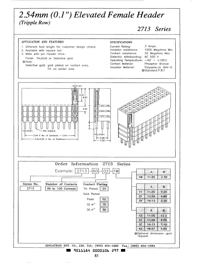 2713-87-30-1Y,2713-87-30-1Y pdf中文资料,2713-87-30-1Y引脚图,2713-87-30-1Y电路-Datasheet-电子工程世界