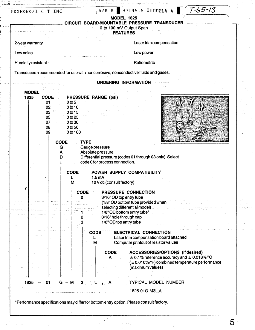 1825-03AL0L datasheet, PDF - EEWORLD Datasheet