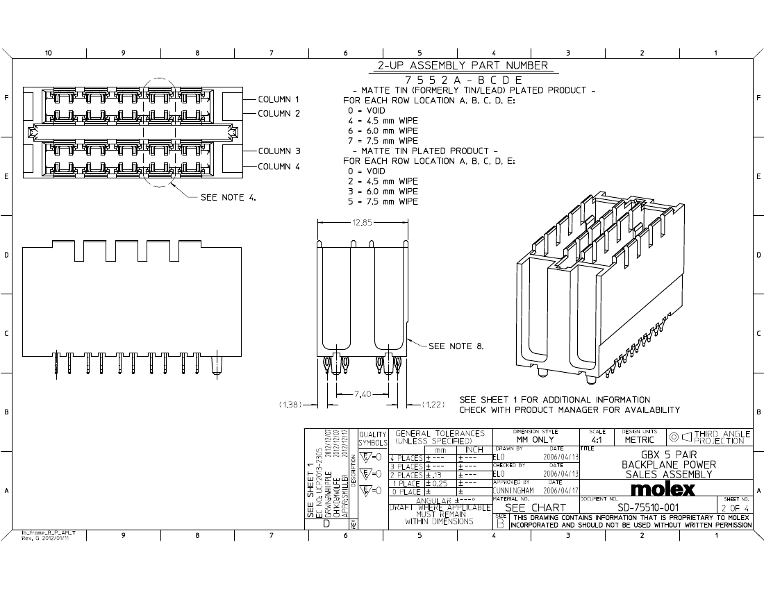 75526-7237 datasheet, PDF - EEWORLD Datasheet