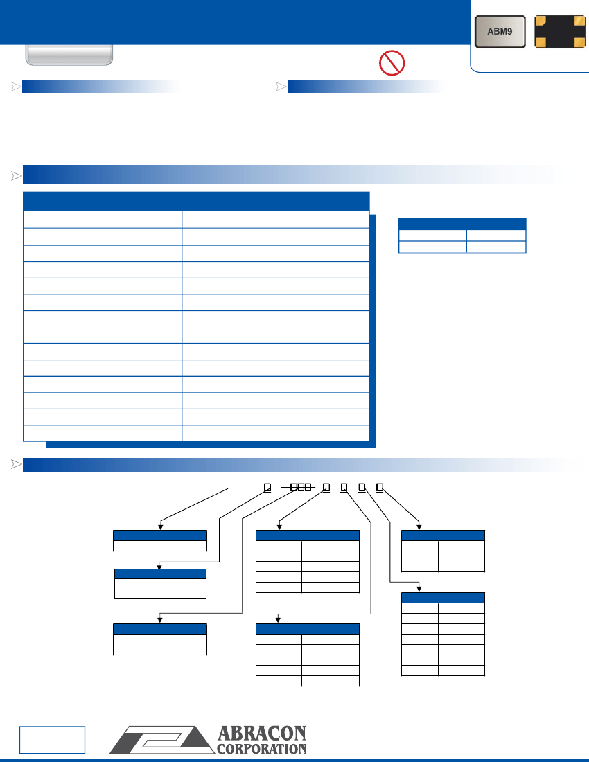 ABM9-FREQ-8-R060-B-2-H-T datasheet, PDF - EEWORLD Datasheet