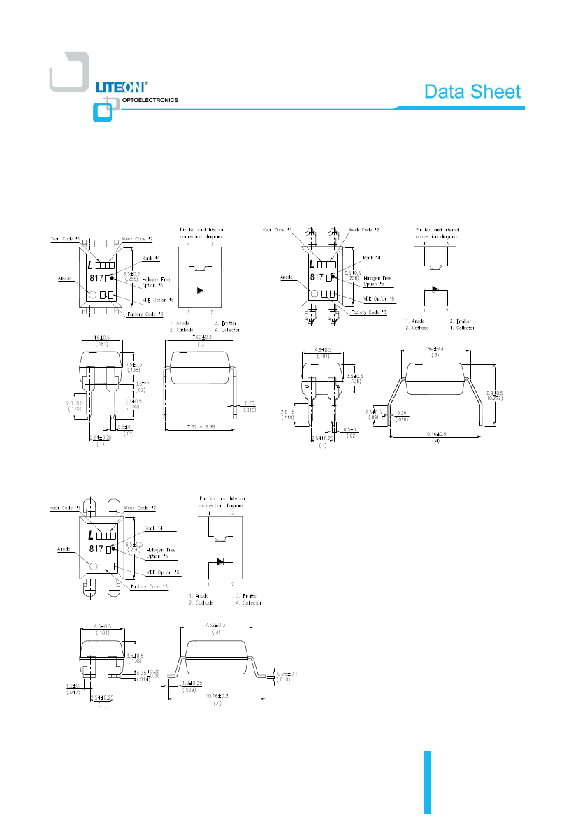 LTV-817M-A-G datasheet, PDF - EEWORLD Datasheet