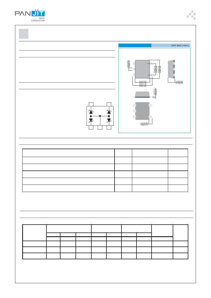 PJESDA5V6-4G datasheet, PDF - EEWORLD Datasheet