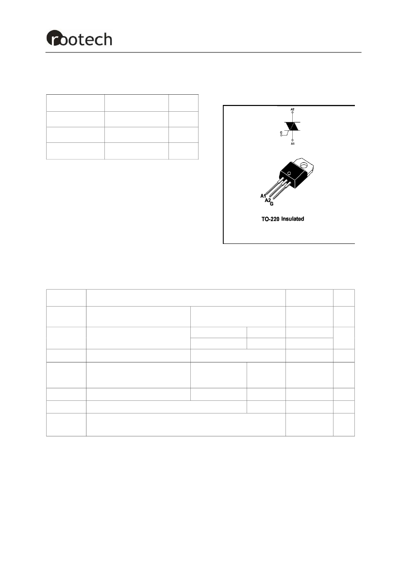 BTA08-600BW datasheet, PDF - EEWORLD Datasheet