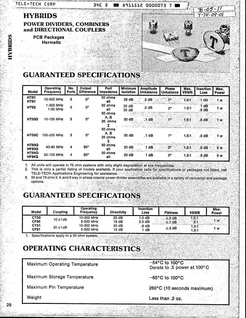 HT52 datasheet, PDF - EEWORLD Datasheet