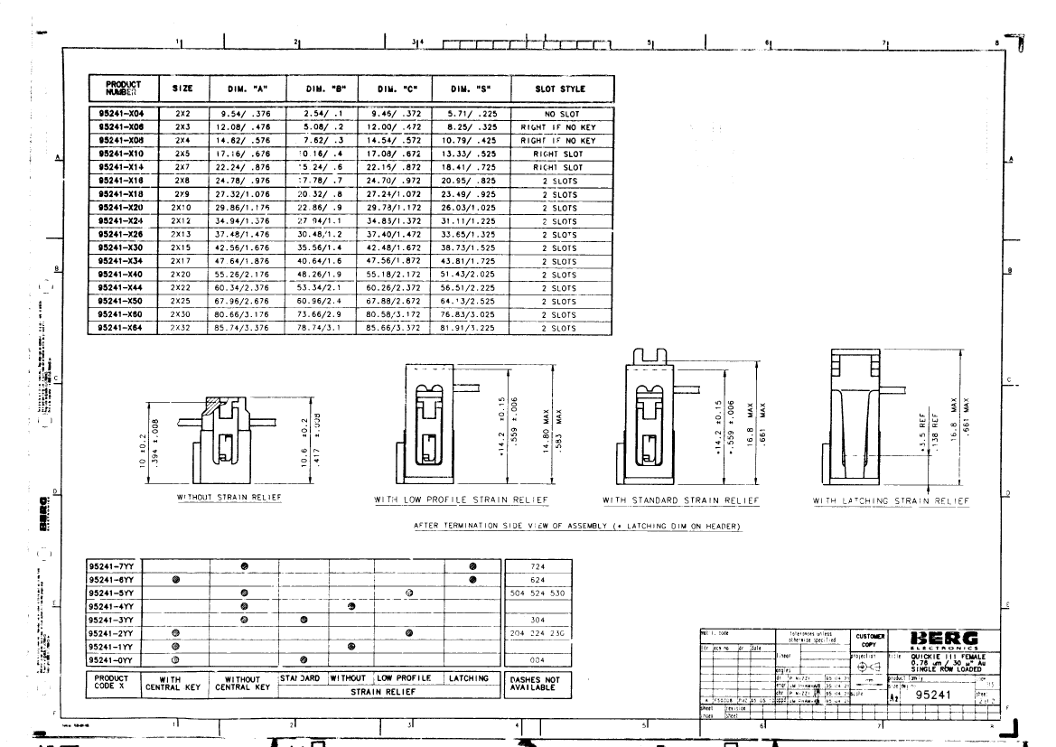 95241-006 datasheet, PDF - EEWORLD Datasheet
