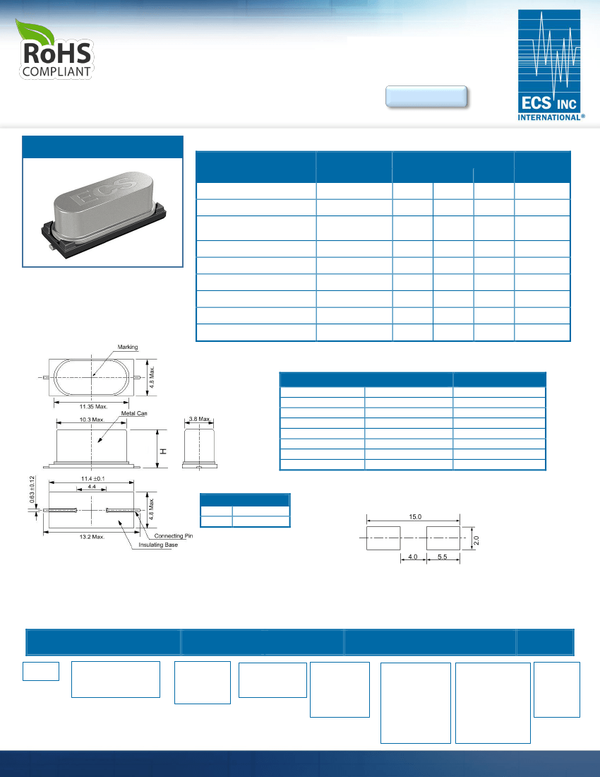 ECS-200-20-5PLX-RES-TR,ECS-200-20-5PLX-RES-TR pdf中文资料,ECS-200-20-5PLX ...