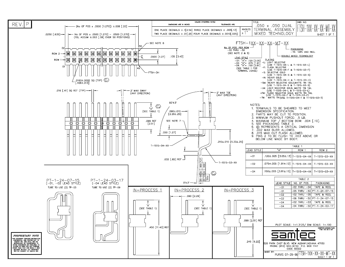 FTSH-105-04-H-MT datasheet, PDF - EEWORLD Datasheet