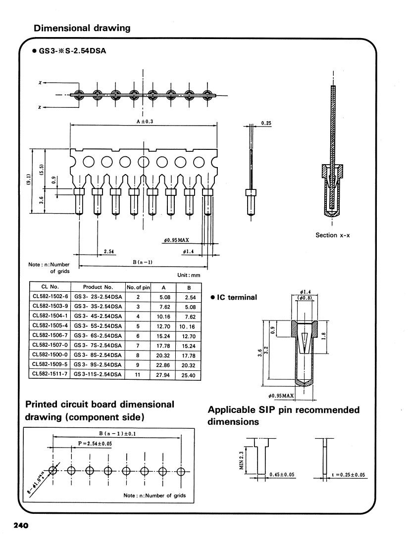 GS3-11S-2.54DSA,GS3-11S-2.54DSA pdf中文资料,GS3-11S-2.54DSA引脚图,GS3-11S-2.54DSA电路-Datasheet-电子工程世界