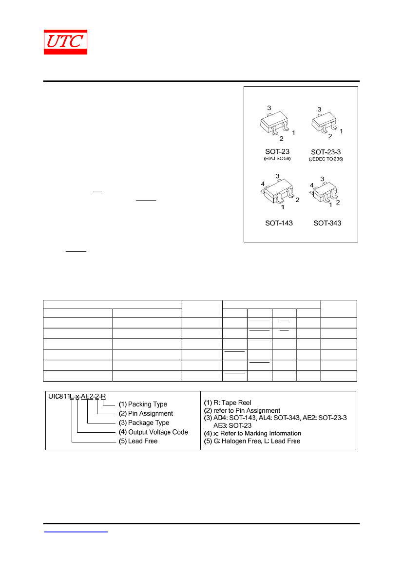UIC811G-B-AD4-R datasheet, PDF - EEWORLD Datasheet