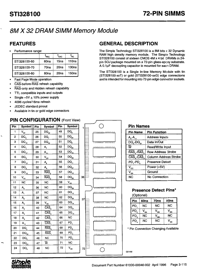 STI328100-60TF datasheet, PDF - EEWORLD Datasheet