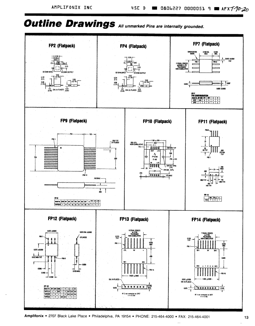 FP9207-13,FP9207-13 pdf中文资料,FP9207-13引脚图,FP9207-13电路-Datasheet-电子工程世界