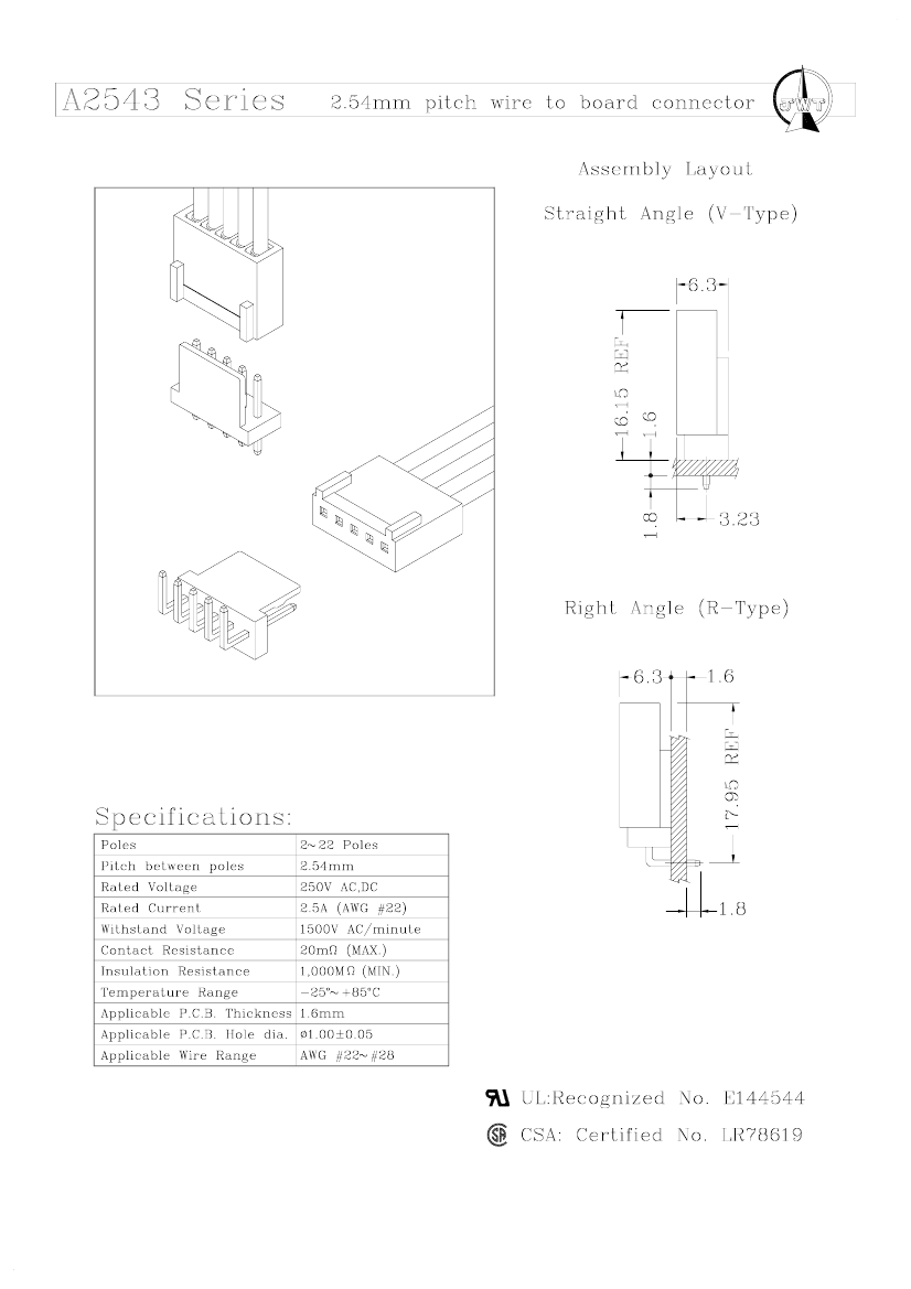 A2543H00-4P,A2543H00-4P pdf中文资料,A2543H00-4P引脚图,A2543H00-4P电路-Datasheet ...