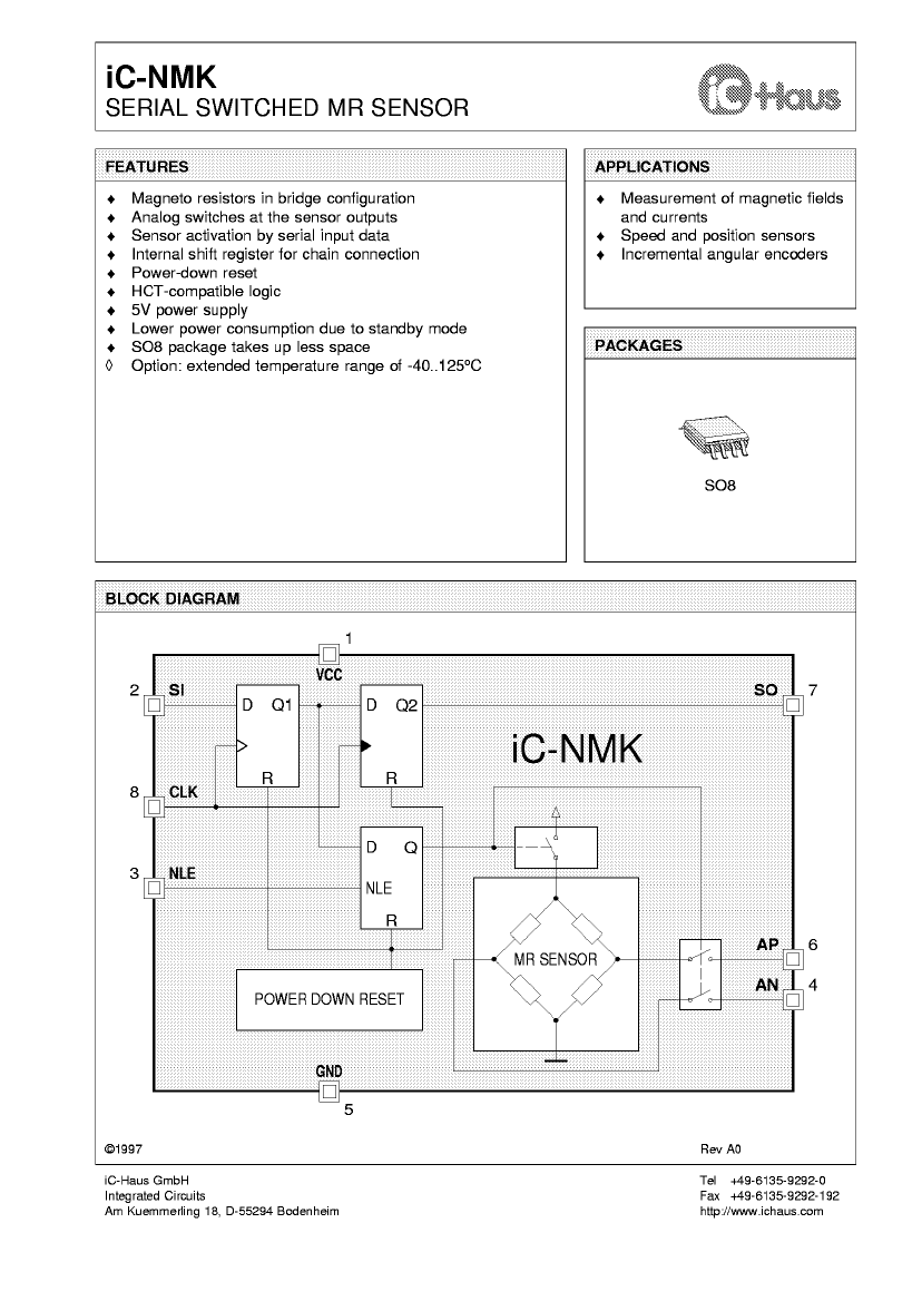 IC-NMK-SO8,IC-NMK-SO8 pdf中文资料,IC-NMK-SO8引脚图,IC-NMK-SO8电路-Datasheet-电子工程世界