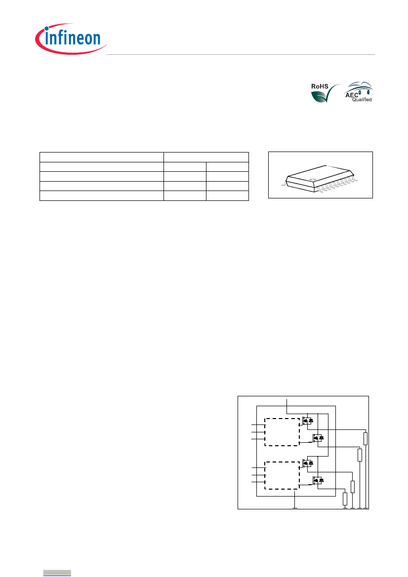 BTS724G,BTS724G pdf中文资料,BTS724G引脚图,BTS724G电路-Datasheet-电子工程世界