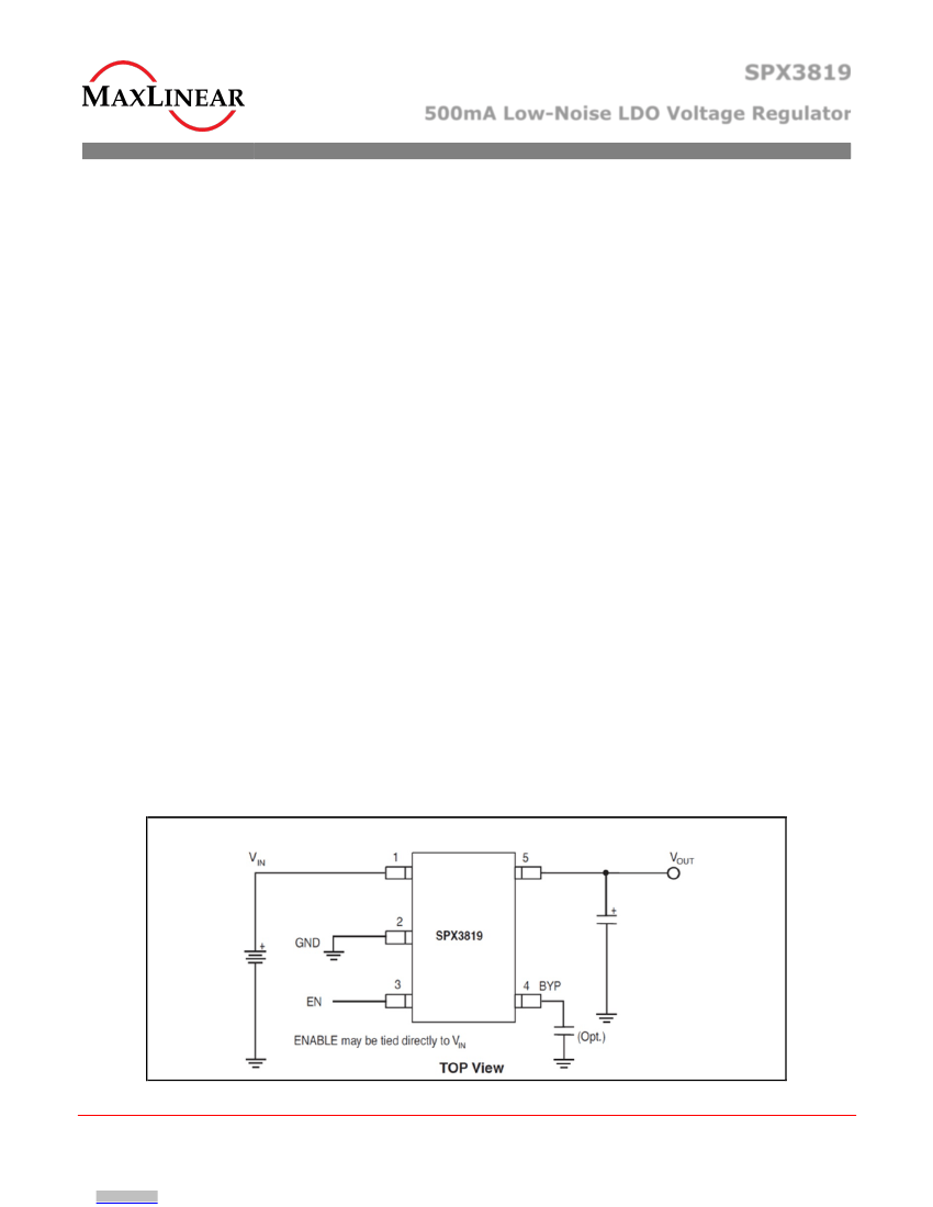 SPX3819M5-L-3-3/TR,SPX3819M5-L-3-3/TR pdf中文资料,SPX3819M5-L-3-3/TR引脚图 ...