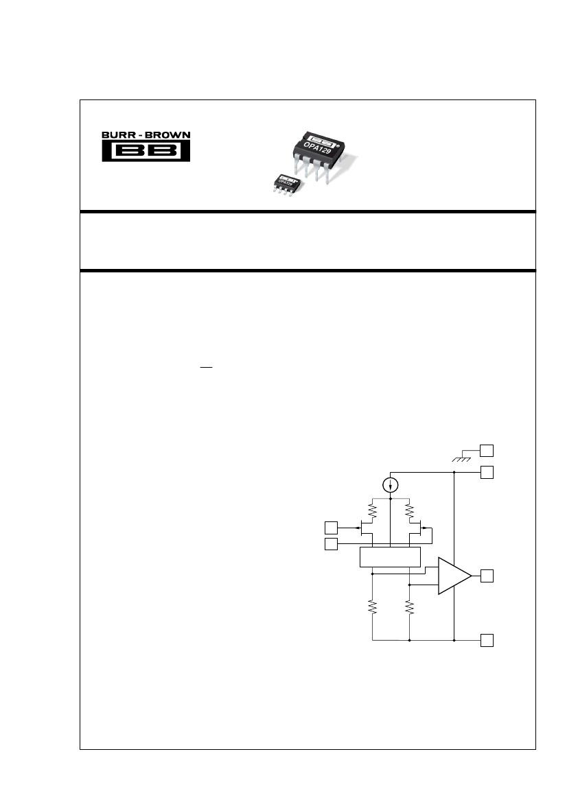 OPA129,OPA129 pdf中文资料,OPA129引脚图,OPA129电路-Datasheet-电子工程世界