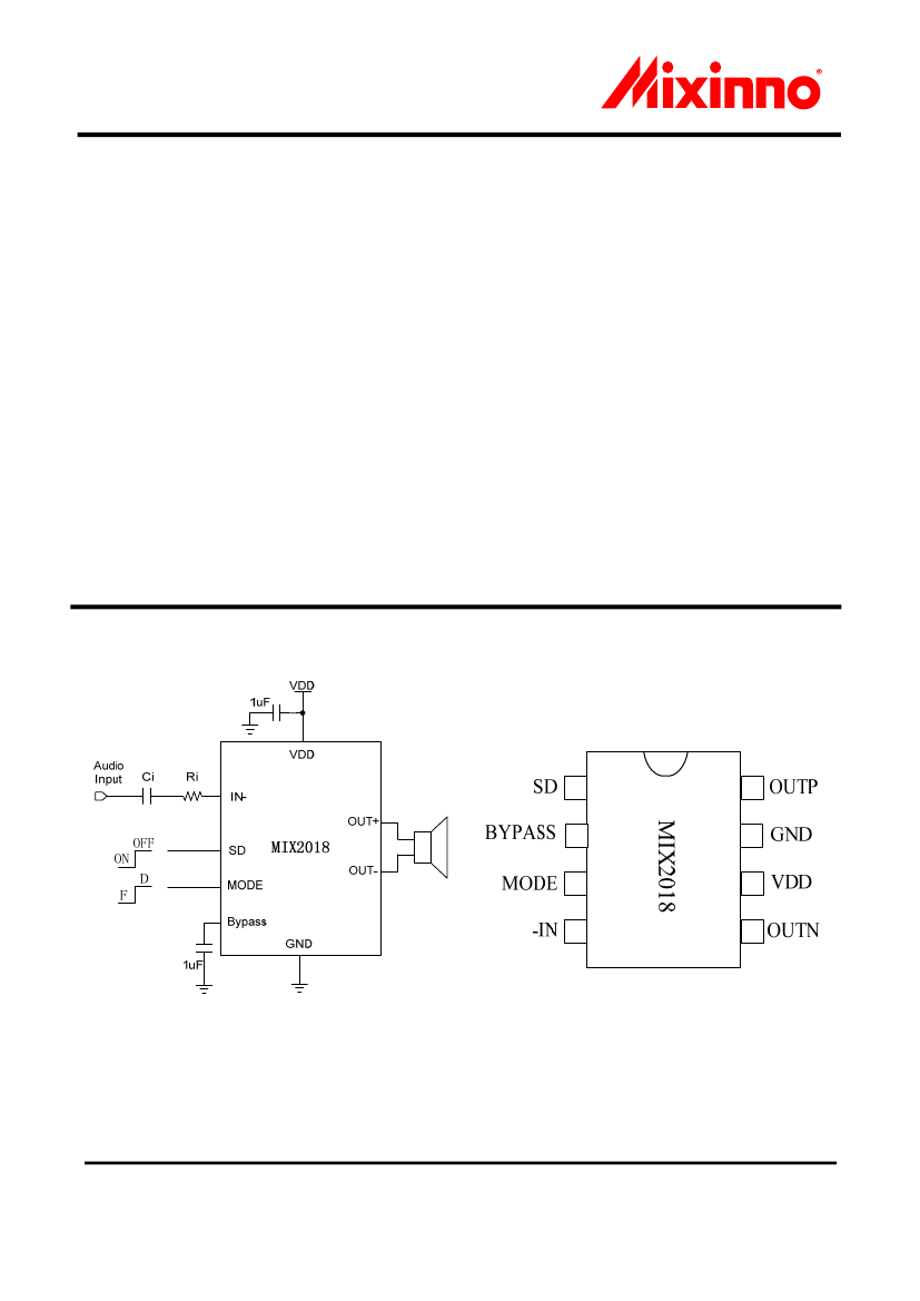 MIX2018,MIX2018 pdf中文资料,MIX2018引脚图,MIX2018电路-Datasheet-电子工程世界