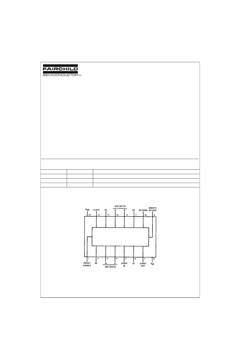CD4029,CD4029 pdf中文资料,CD4029引脚图,CD4029电路-Datasheet-电子工程世界