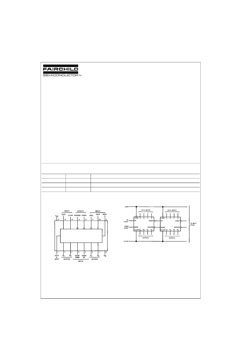 CD40193,CD40193 pdf中文资料,CD40193引脚图,CD40193电路-Datasheet-电子工程世界