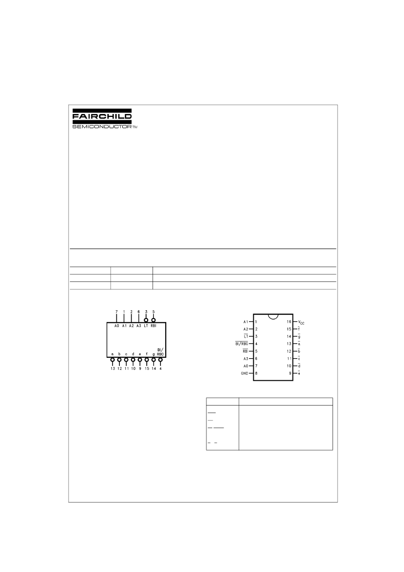 74LS47,74LS47 pdf中文资料,74LS47引脚图,74LS47电路-Datasheet-电子工程世界