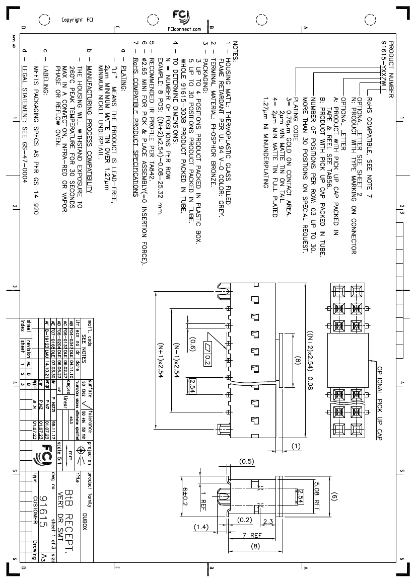 91615-420LF datasheet, PDF - EEWORLD Datasheet