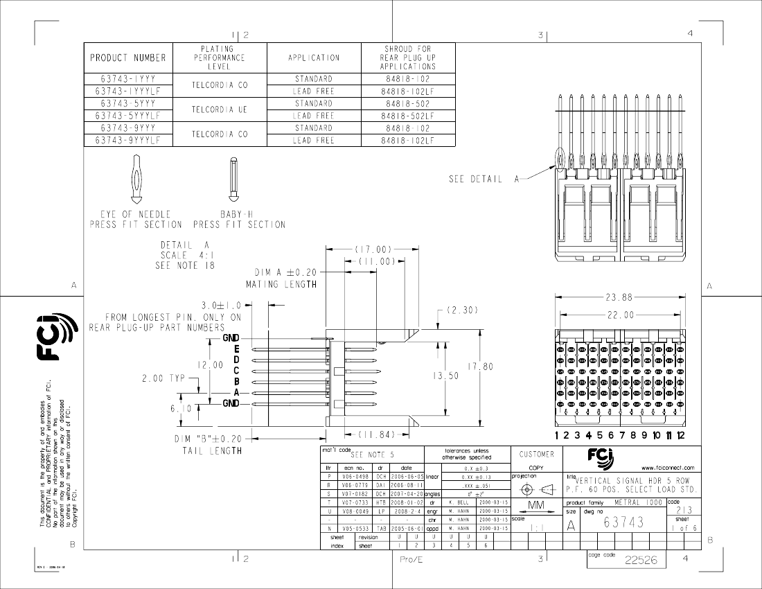 63743-9006 datasheet, PDF - EEWORLD Datasheet