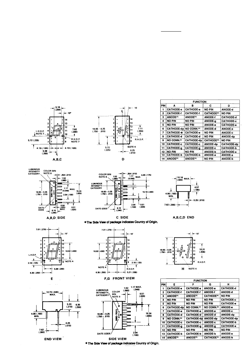 5082-3601-I0400,5082-3601-I0400 pdf中文资料,5082-3601-I0400引脚图,5082-3601 ...