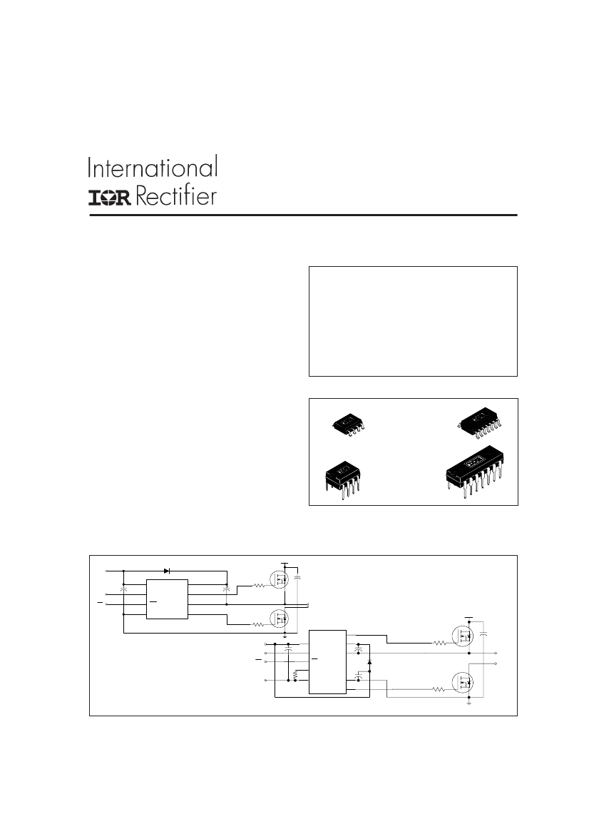IR2109,IR2109 pdf中文资料,IR2109引脚图,IR2109电路-Datasheet-电子工程世界