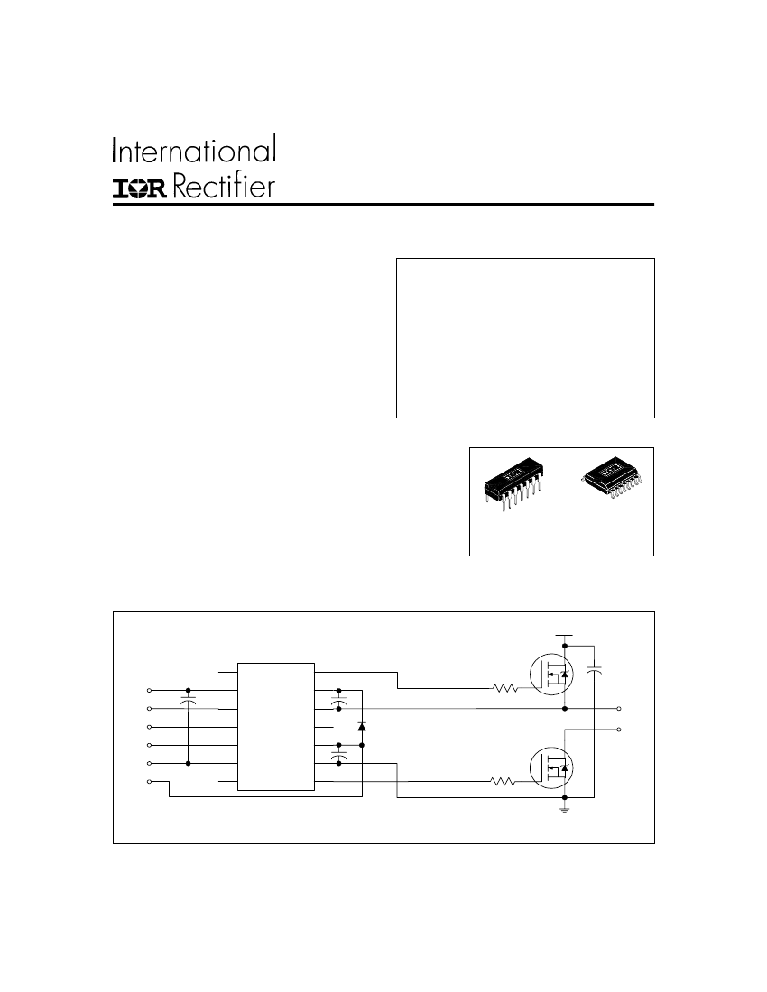 IR2113,IR2113 pdf中文资料,IR2113引脚图,IR2113电路-Datasheet-电子工程世界
