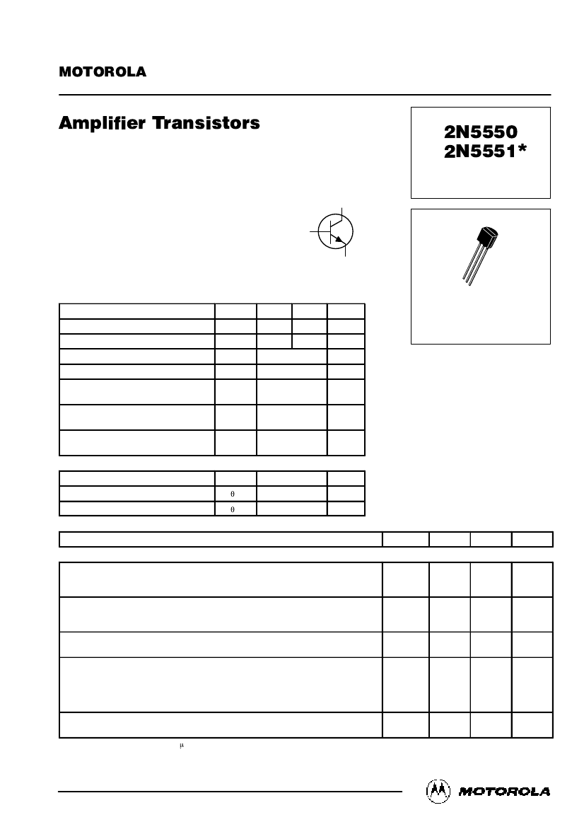 2N5551,2N5551 pdf中文资料,2N5551引脚图,2N5551电路-Datasheet-电子工程世界