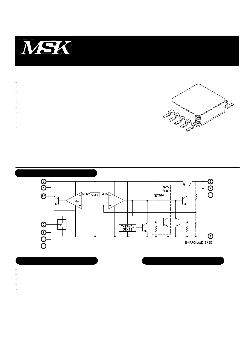 MSK5101-00,MSK5101-00 pdf中文资料,MSK5101-00引脚图,MSK5101-00电路-Datasheet-电子工程世界