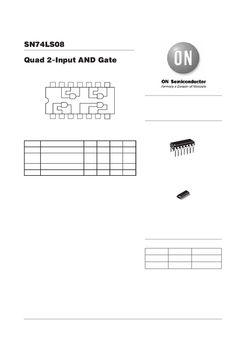 74LS08,74LS08 pdf中文资料,74LS08引脚图,74LS08电路-Datasheet-电子工程世界