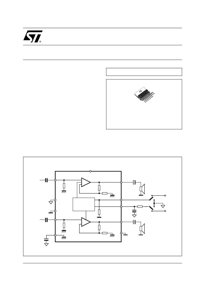 TDA7495S_04,TDA7495S_04 pdf中文资料,TDA7495S_04引脚图,TDA7495S_04电路-Datasheet-电子工程世界
