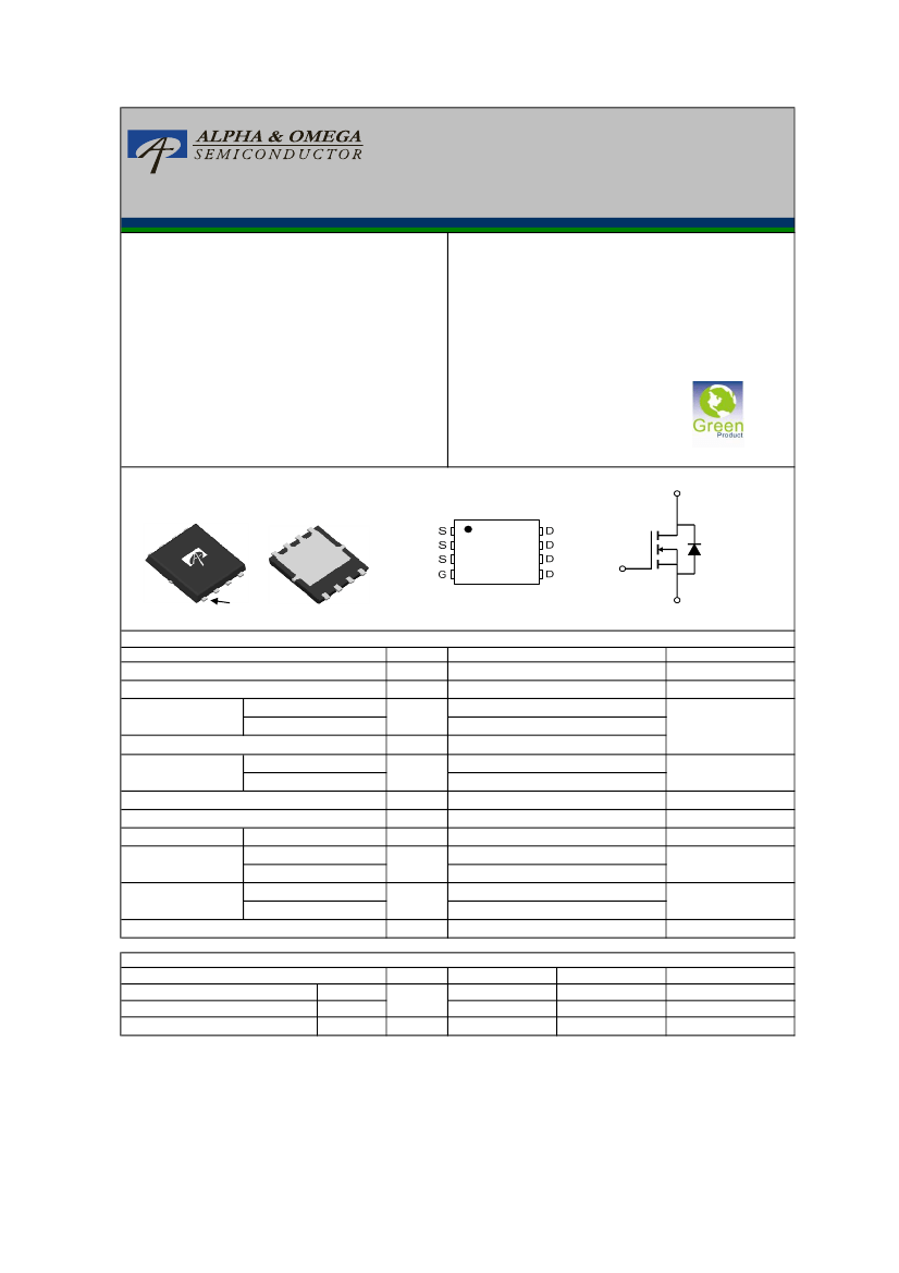 AON6512,AON6512 pdf中文资料,AON6512引脚图,AON6512电路-Datasheet-电子工程世界