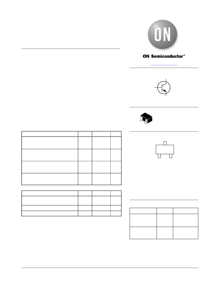 MMBT3906WT1G,MMBT3906WT1G pdf中文资料,MMBT3906WT1G引脚图,MMBT3906WT1G电路 ...