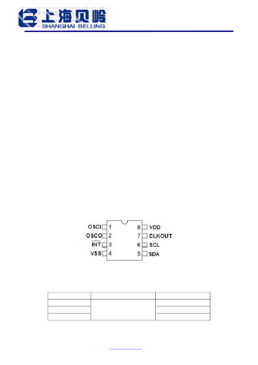 BM8563,BM8563 pdf中文资料,BM8563引脚图,BM8563电路-Datasheet-电子工程世界