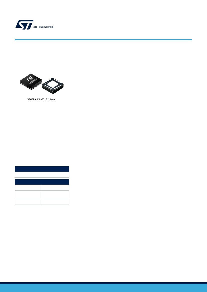 STSPIN220,STSPIN220 pdf中文资料,STSPIN220引脚图,STSPIN220电路-Datasheet-电子工程世界