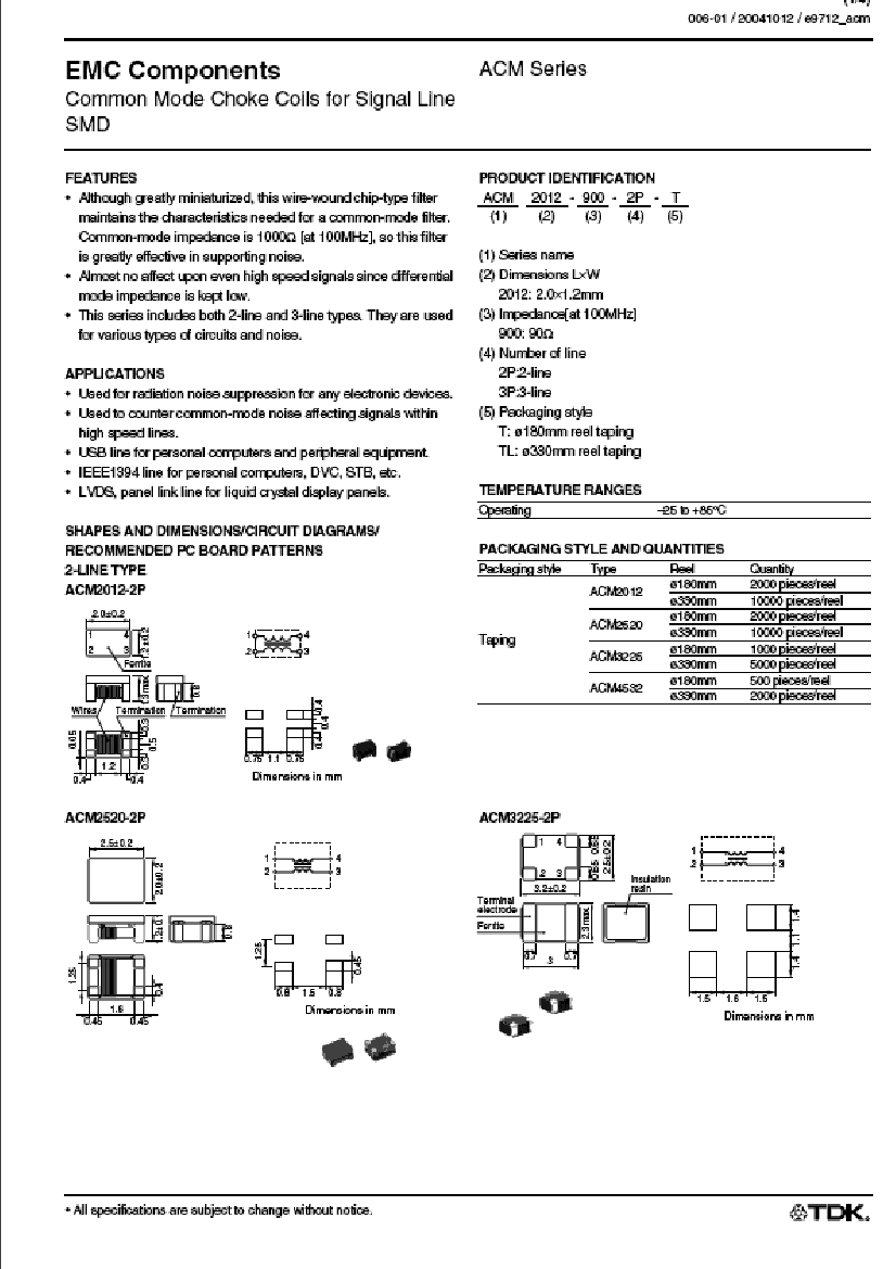 ACM-4532,ACM-4532 pdf中文资料,ACM-4532引脚图,ACM-4532电路-Datasheet-电子工程世界